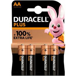 Duracell - Plus LR6 Mignon aa Batterie mn 1500 (4er Blister)