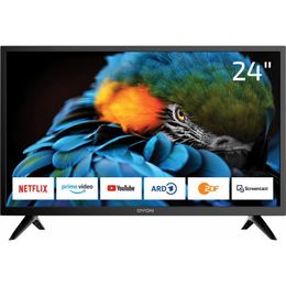 Dyon - led-tv Smart 24 xt, eek f, 60 cm (23,6), schwarz