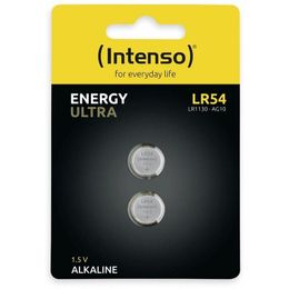 Alkaline-Knopfzelle LR54, 2 Stück - Intenso