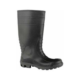 Workmaster pvc - Stiefel, Eurofort, en 345 S5, ca. 38 cm hoch, Schwarz, Gr.44