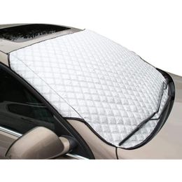 Autoscheibenabdeckung Winter Frontscheibenabdeckung Autoscheibenabdeckung Scheibenfrostschutzfolie Frontscheibenfrostschutz Fensterfrostschutz gegen