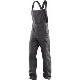 KÜBLER WORKWEAR Kübler organiq Latzhose anthrazit Gr. 28 - Grau