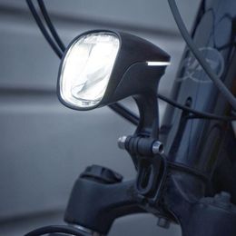 Brehma - Fahrradlampe Frontscheinwerfer Fahrradlicht vorne 110 Lux E-Bike E-Scooter