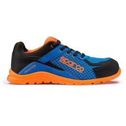 Sicherheitsschuh Sparco PRACTICE NIKI ESD S1P SRC (hellblau/orange)