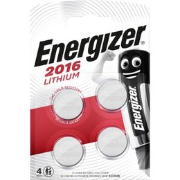 Knopfzelle cr 2016 3 v 4 St. 90 mAh Lithium CR2016 - Energizer