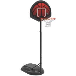 Lifetime Stahl Basketballkorb Alabama Schwarz/Rot 81x225 cm