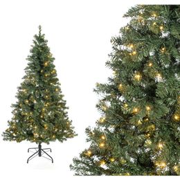 Evergreen - Künstlicher Weihnachtsbaum Oxford Kiefer led grün 180 cm