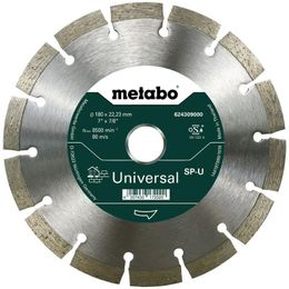 Metabo - Diamanttrennscheibe 180x22,23mm, sp-u, Universal sp (624309000)