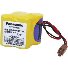 Panasonic BR2/3AGCT4A Spezial-Batterie Stecker Lithium 6 V 2400 mAh 1 St.