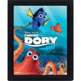 Pyramid Finding Dory 3D Poster Charaktere 3-D Lentikular-Poster.