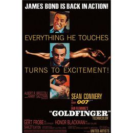 Pyramid James Bond Goldfinger - Excitement (Sean Connery) Filmposter