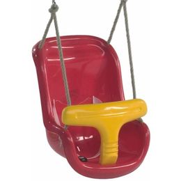 Wickey Babyschaukel Baby- Kinderschaukelsitz 2-teilig - MITWACHSEND - Spielturmzubehör, Sicherheitsgurte mit Klettverschluss, Extrem