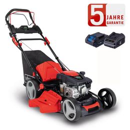 Benzin Rasenmäher MS173-51E 4,1PS Antrieb Hybrid-Start 51cm - Scheppach