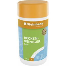 Poolpflege Beckenreiniiger Super 1 l, Beckenreiniger flüssig Poolchemie - Steinbach