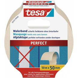 Tesa - krepp 50 m x 50 mm 56532 Perfect - beige