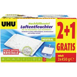 Luftentfeuchter Nachfüllbeutel 450g 2+1 gratis Luftentfeuchter - UHU