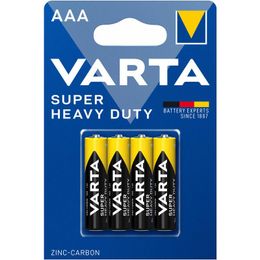 Aaa 500mAh Super Heavy Duty ZnC (4er Blister) - Varta