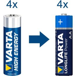 Varta Longlife Power Mignon AA Batterie 4906 LR06 (4er Folie)