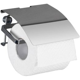 Wenko Toilettenpapierhalter Premium Edelstahl, Edelstahl, Silber glänzend, Edelstahl rostfrei glänzend - silber glänzend