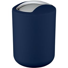 Schwingdeckeleimer Brasil Dunkelblau s, 2 Liter, Blau, Kunststoff (tpe) dunkelblau - blau - Wenko