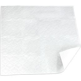 Wenko Maximex Betteinlage Aqua Stopp, Maße (b x h x t): 90 x 0,3 x 90 cm, Weiß, Polypropylen weiß, Polyester - weiß