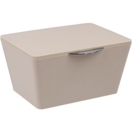 Aufbewahrungsbox mit Deckel Brasil Taupe, Aufbewahrung & Organisation, Taupe, Kunststoff (tpe) taupe - taupe - Wenko