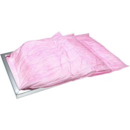 5x Taschenfilter Ersatz für Nilan F003995 für Klima- und Lüftungsanlagen - Filter F7, 28,7 x 28,7 x 36 cm, Rosa - vhbw