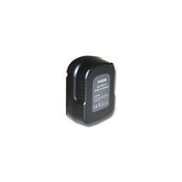 vhbw - Akku kompatibel mit Black & Decker HP122KD, HP126F2B, HP126F2K, HP126F3B, HP126F3K Elektrowerkzeug (2000mAh NiMH 12 v)