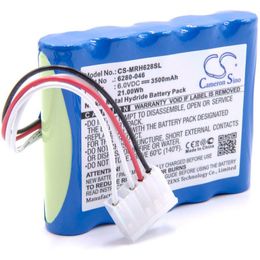 Akku kompatibel mit Monarch bbl, bbx, dbl, dbx, pbl, pbx, vbx Stroboskop-Lampe (3500mAh, 6V, NiMH) - vhbw