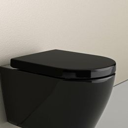 Bernstein - WC-Sitz WC-Deckel Softclose U1002 schwarz