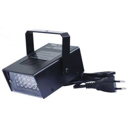 Discolicht LED Beleuchtung Strahler Spot Party Disco Strobe 5,5W Eurolite