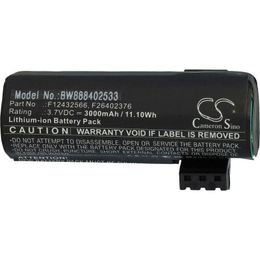 vhbw - Akku kompatibel mit Ingenico Move 5000F, 5000s, 5000 Barcodescanner pos (3000mAh, 3,7V, Li-Ion)