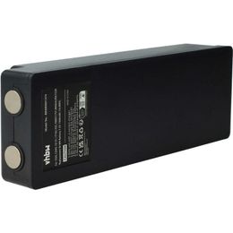 vhbw Akku Ersatz für Palfinger 17162, 708031757, 16131, 1026, 13445 für Industrie-Funkfernsteuerung Fernbedienung (1500 mAh, 7,2 V, NiMH) - Schwarz