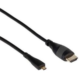 Joy-it HDMI-Kabel Raspberry Pi [1x HDMI-Stecker - 1x HDMI-Stecker D Micro] 1 m Schwarz