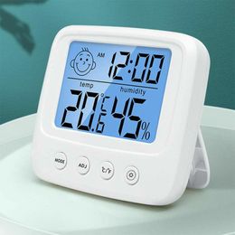 MINKUROW Digitales Innen-Hygrometer mit hoher Genauigkeit, Thermometer, Temperaturmonitor und Feuchtigkeitsmesser, Thermo-Hygrometer,