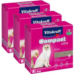 Vitakraft - Katzenstreu Compact ultra - 24 kg