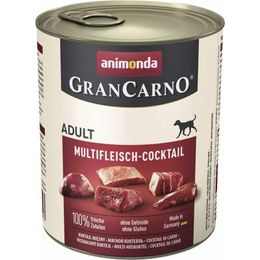 animonda - GranCarno Adult Multi-Fleischcocktail 800 g Hundefutter Nassfutter
