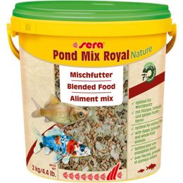 Sera - Pond Mix Royal 10 Liter Eimer Futter Perlets Teichfutter Fischfutter Teich