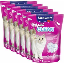 Katzenstreu Magic Clean - 6x 5 Liter - Vitakraft