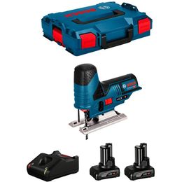 Stichsäge Bosch gst 12V-70 (2 x 6,0 Ah + GAL12V-40 + L-Boxx 102)