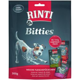 Rinti - Hundesnacks Bitties Multipack 3 x 100 g Snacks