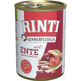 Pur Kennerfleisch Ente 400 g Hundefutter Nassfutter - Rinti