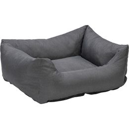 Liegebett Charly dunkelgrau 65x60x20cm Hundebett Hundekissen Haustierbett - Karlie