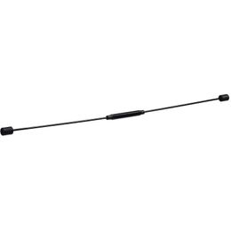 Relaxdays Swingstick 160 cm, flexibler Schwingstab für Vibrationstraining, Toning Bar für Tiefenmuskulatur, schwarz