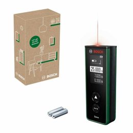 Bosch Digitaler Laser-Entfernungsmesser Zamo, incl. 2x Akku, eCommerce-Karton