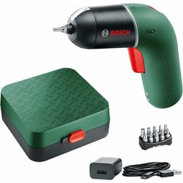 Bosch - Akkuschrauber ixo (6. Generation, 3,6 Volt, 10tlg. Bit-Set)