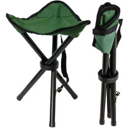 AMANKA Taburete plegable de campamento AMA-YU-90 Verde - grün