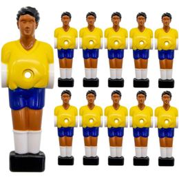 Eyepower 11 Tischkicker Figuren 13mm Brasilien Gelb Blau - Tisch Fussball Kicker Figuren