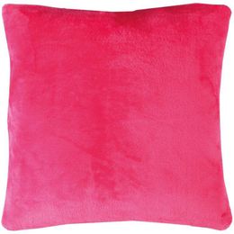 Bestlivings Kissenhülle Kuschel Celina, in der Größe 40 x 40cm - Pink - Kissenbezug mit Reißverschluss - Pink