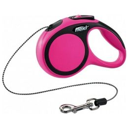 Flexi New Comfort Cord erweiterbare Leine S - Pink- 5m Exclusives Angebot